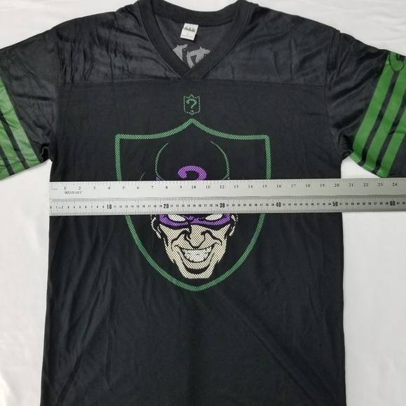 The Riddler | Shirts | The Riddler Sport Jersey Licensed Dc Comics ...